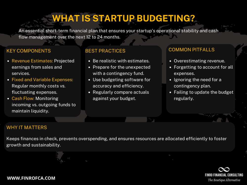 Startup Financial Projections and Budgeting: Not The Same | Finro ...