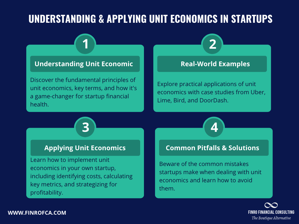 Unit Economics: Key Metrics for Startup Growth | Finro Financial Consulting