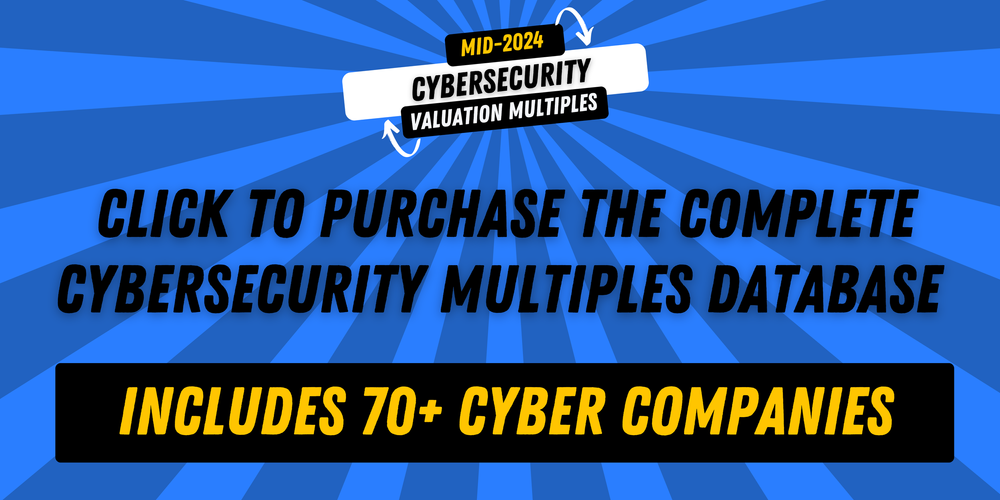 Cybersecurity Startups: Valuation and Multiples 2024 | Finro Financial Consulting
