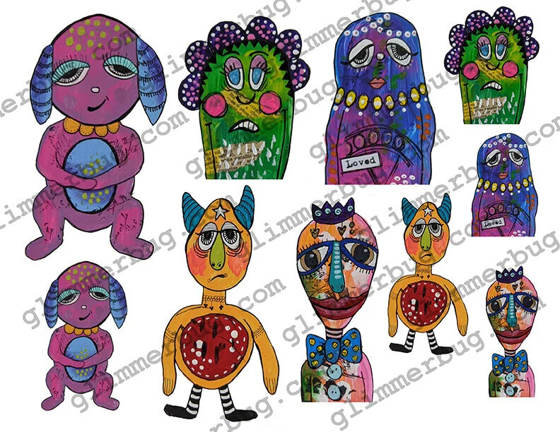 Digital Downloads — Glimmerbug Handmade Art