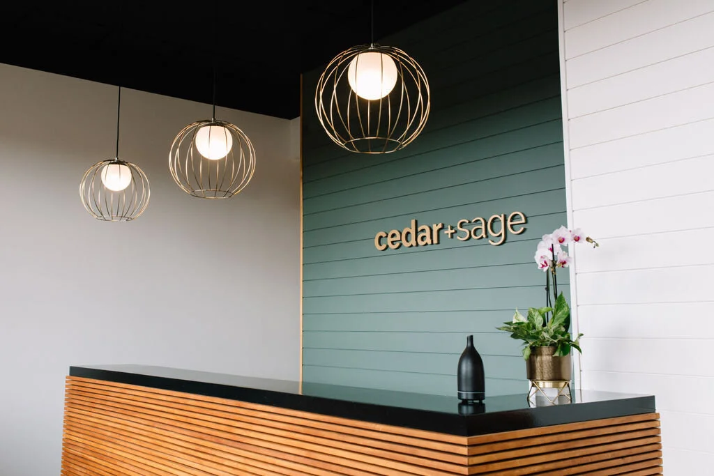 cedar + sage