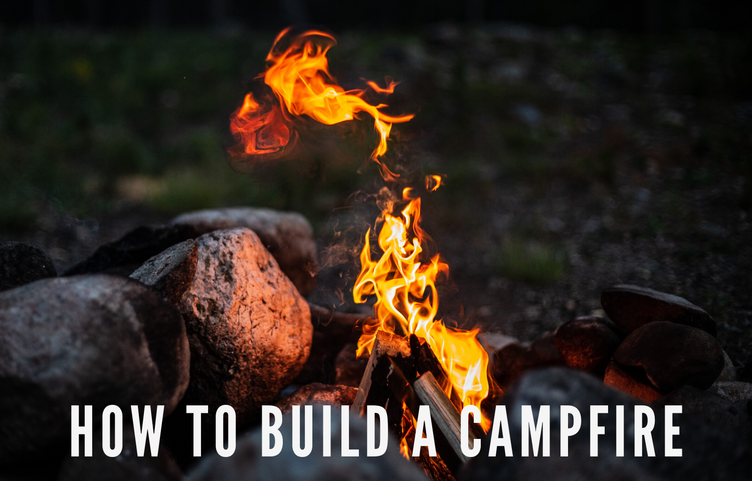 How to Build a Campfire for Beginners — Travels and Curiosities ...