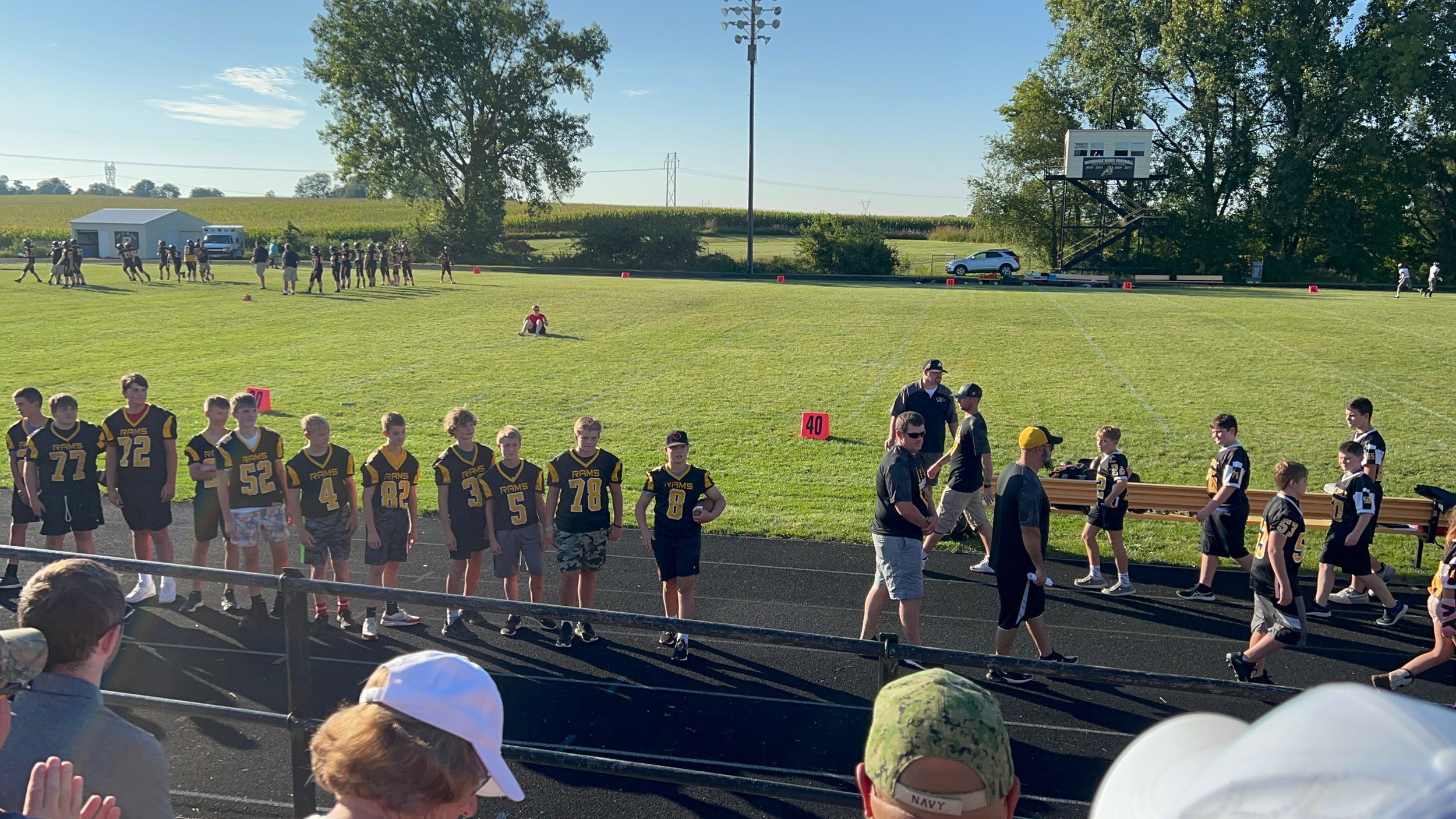 Rams Take the Field — Riverdale School District