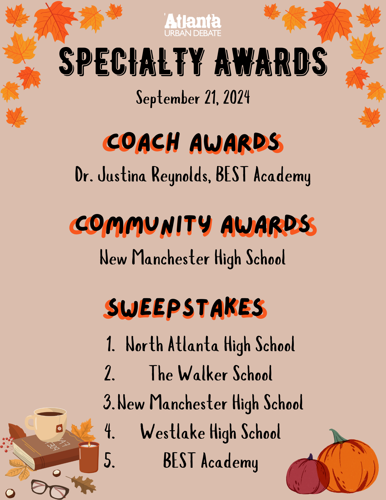 Recognition & Results — Atlanta Urban Debate League