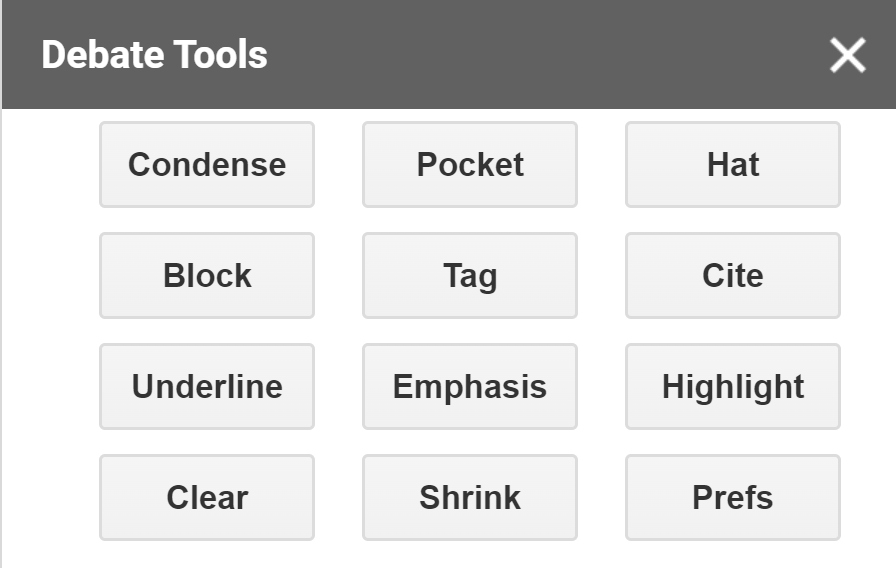 Debate Template Extension — Atlanta Urban Debate League