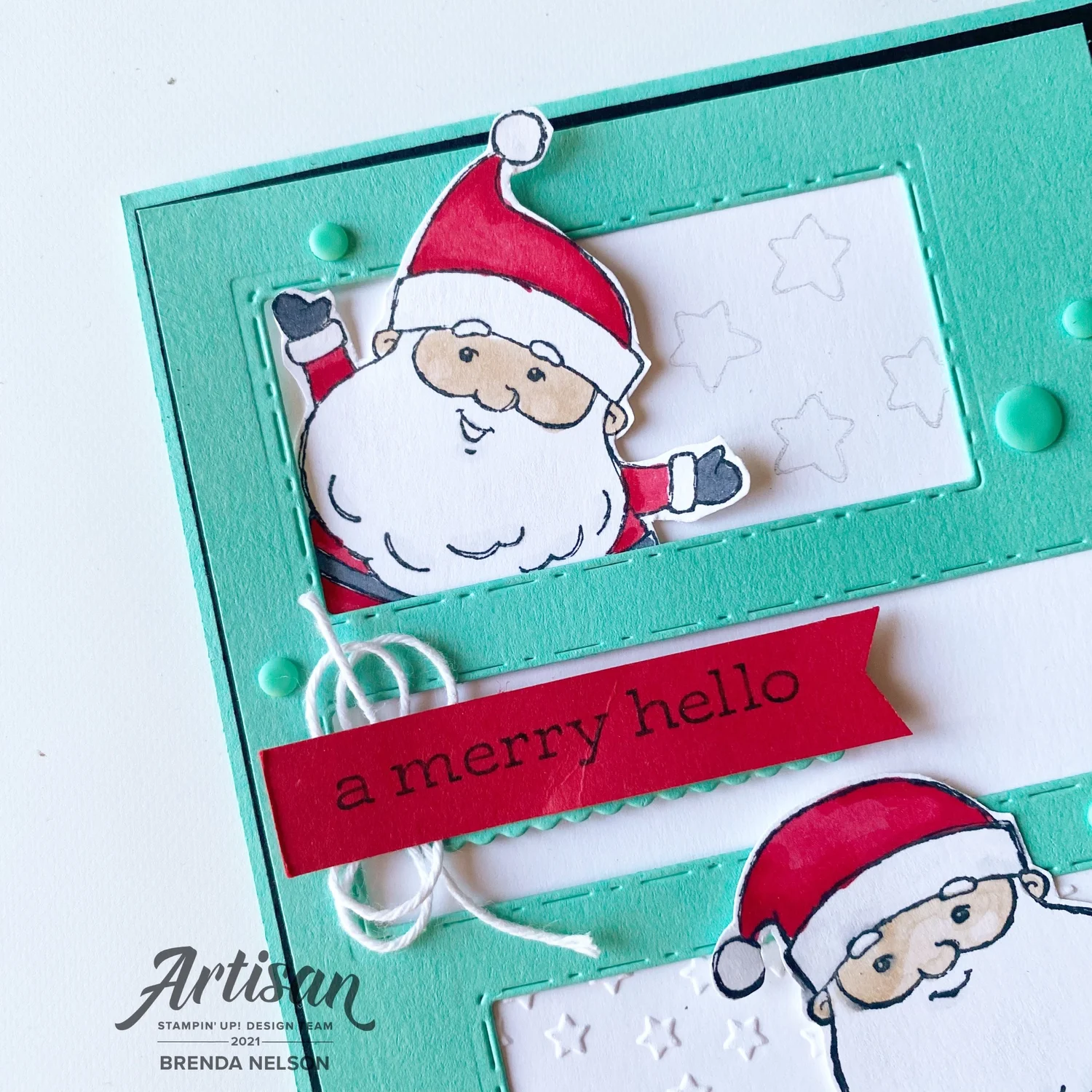 Holly Jolly Santa — Stamps & Stretchy Pants