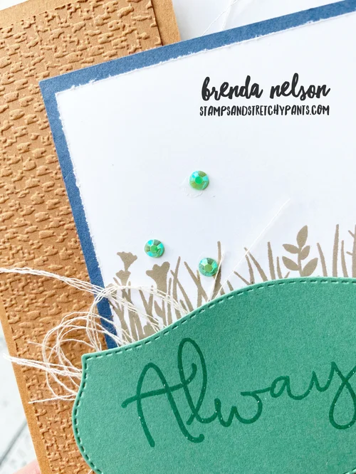 Double Front Card — Stamps & Stretchy Pants