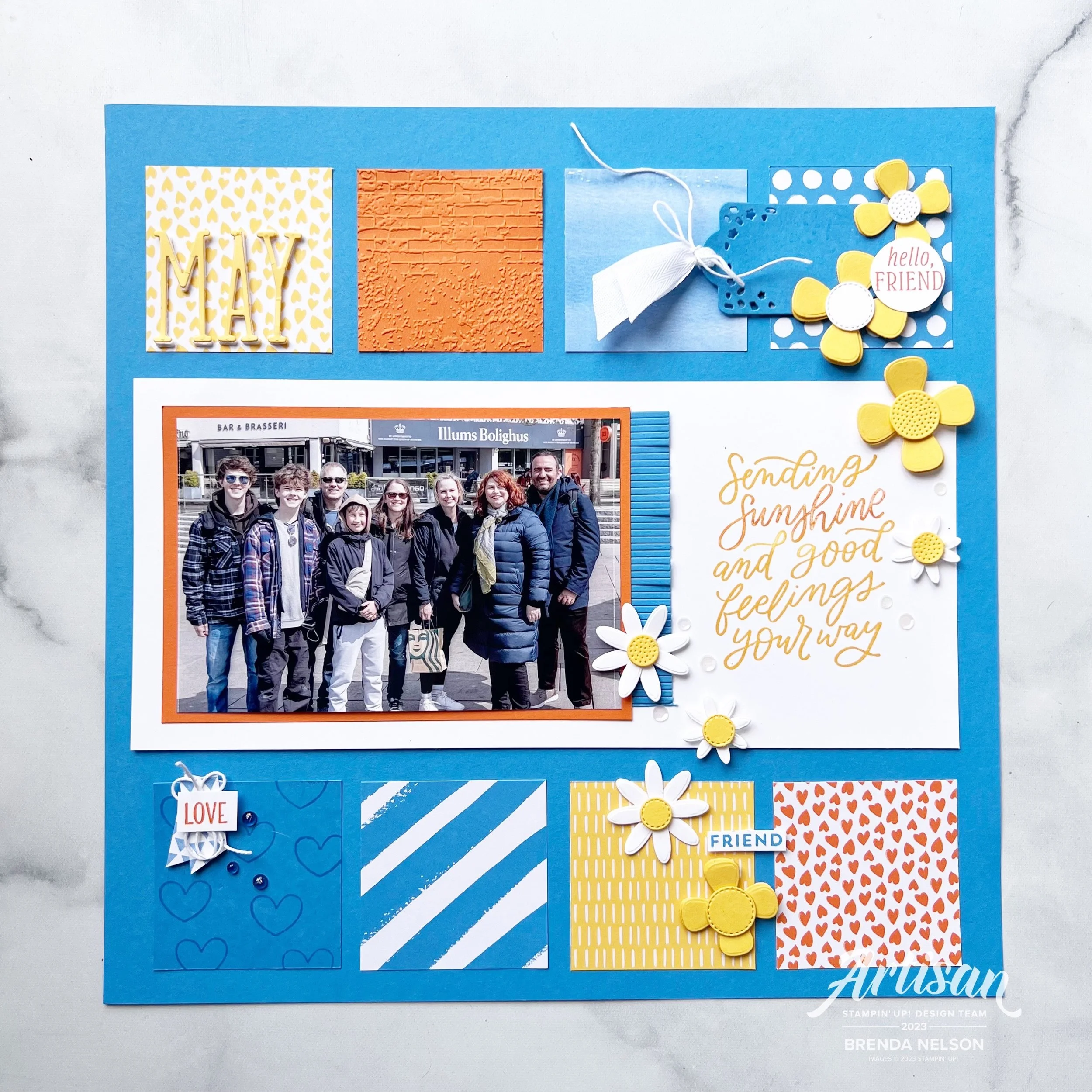 Color Fusers--July--Hello Summer! — Stamps & Stretchy Pants