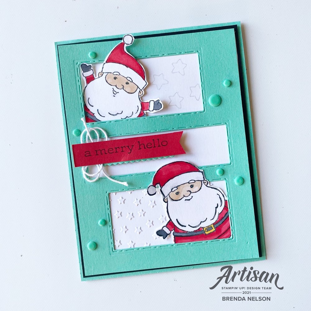 Holly Jolly Santa — Stamps & Stretchy Pants
