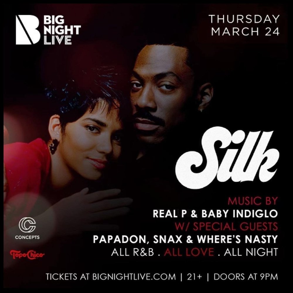 Silk (R&B Party) — BVD Boston