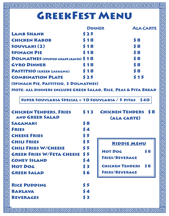 Events — The Assumption of the Theotokos Greek Orthodox Church