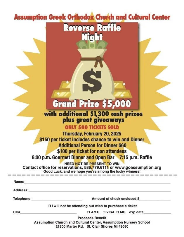 Events — The Assumption of the Theotokos Greek Orthodox Church