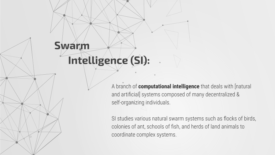 Swarm Intelligence — AI. Culture. Creativity.