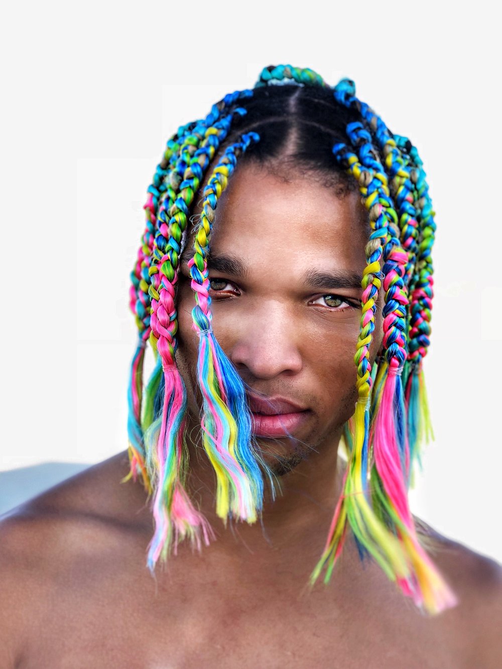 Rainbow Braids