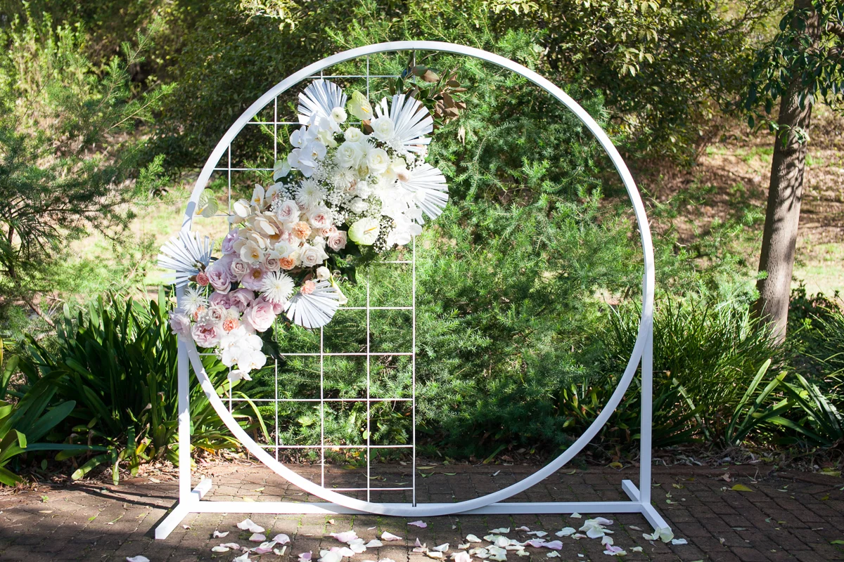 White Circle Arbour — Maisey Event Hire