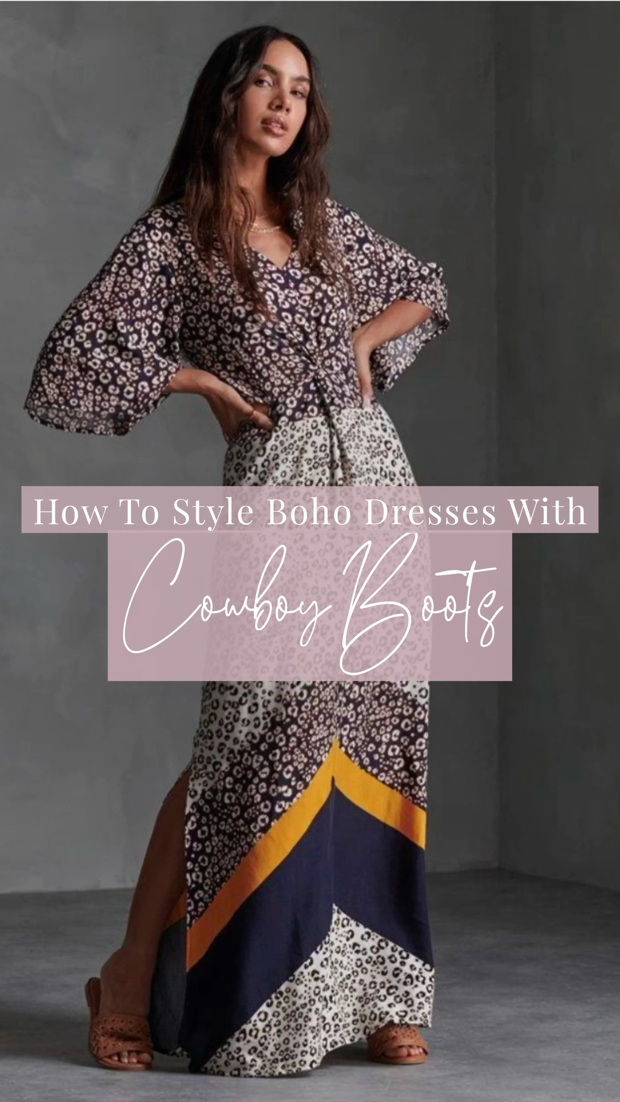 40+ Ways To Wear Dresses & Cowboy Boots — Dress For You Styling