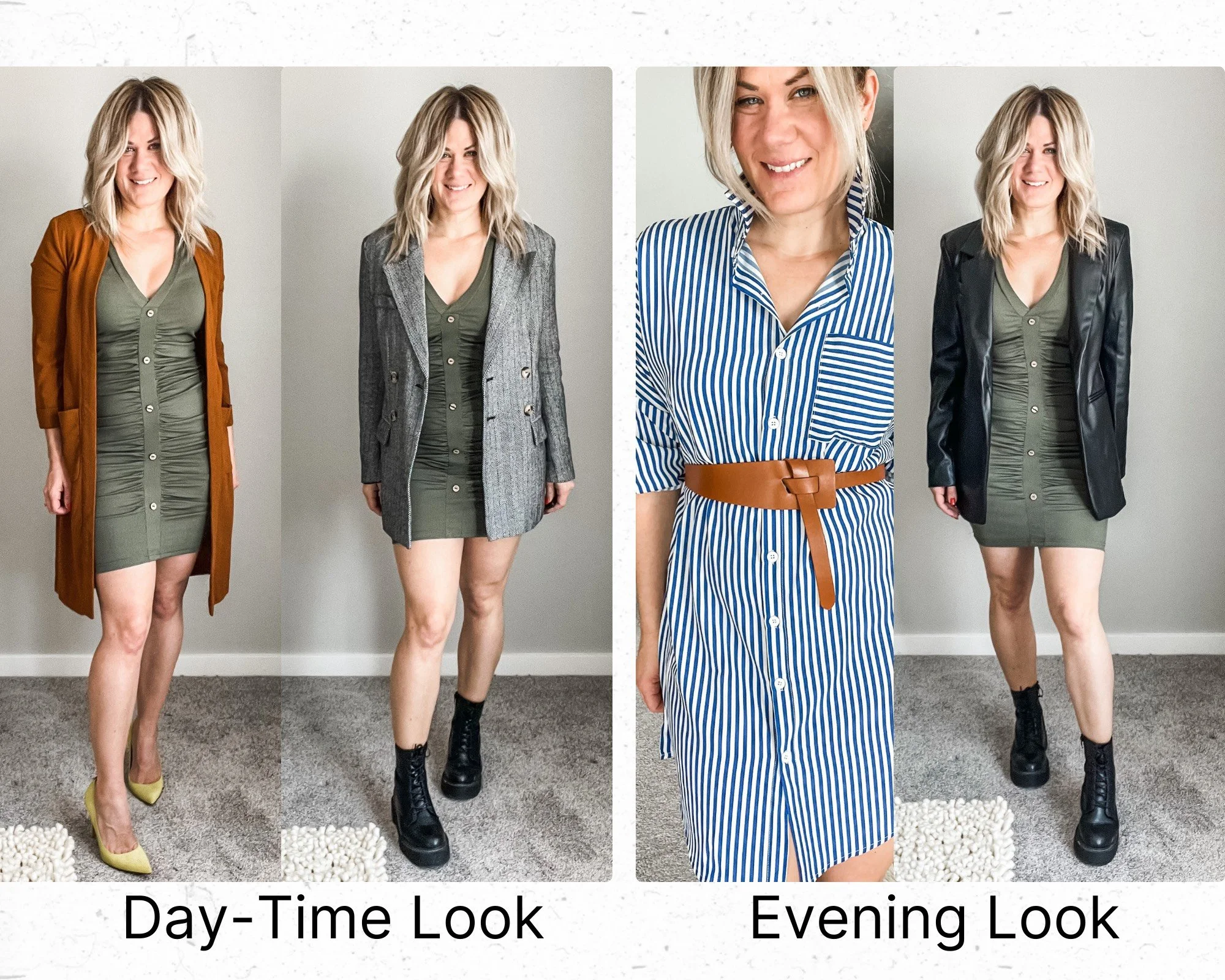How To Wear Shirt Dress How To Style A T Shirt Dress — Caralyn