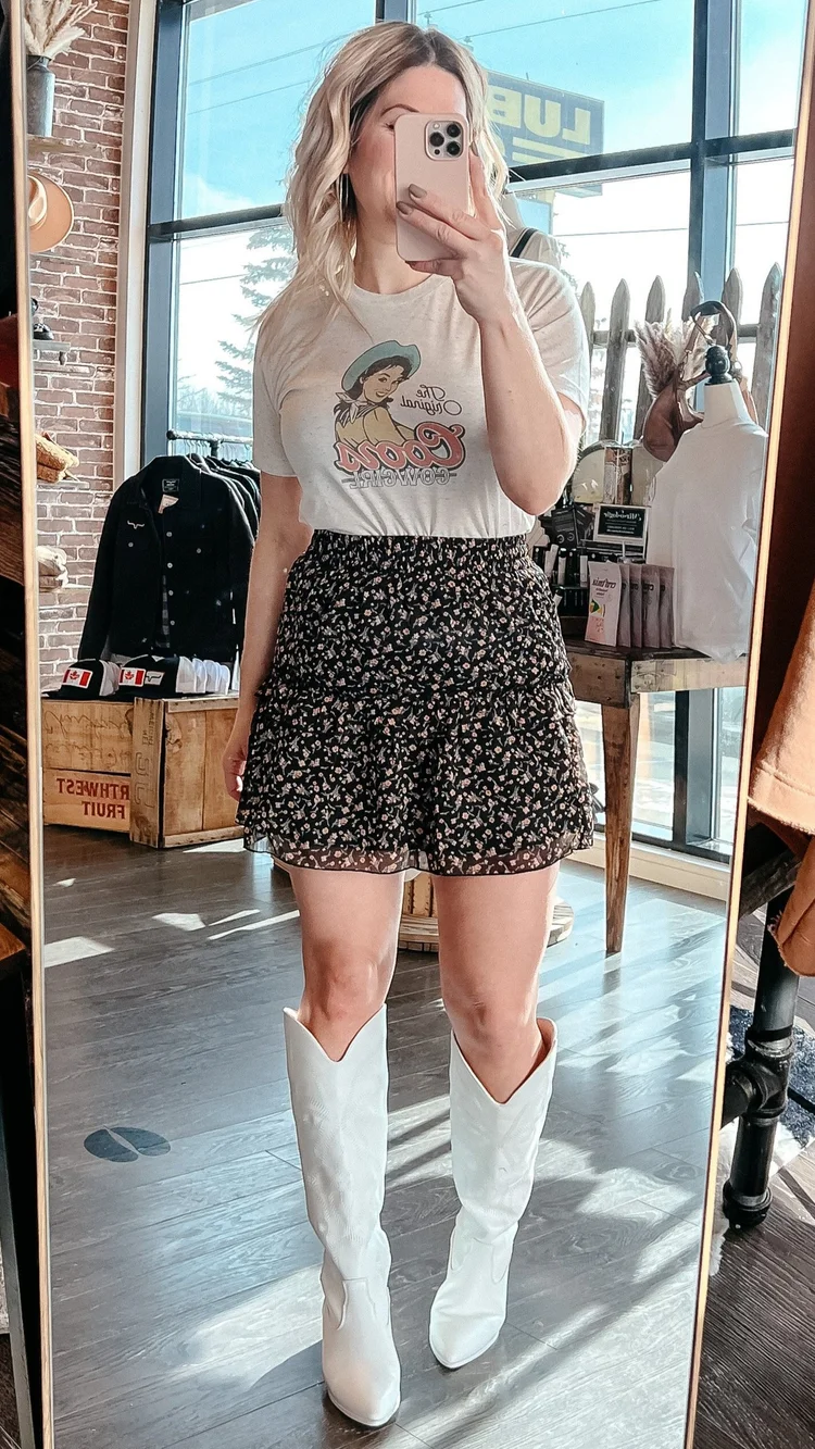 40+ Ways To Wear Dresses & Cowboy Boots — Dress For You Styling