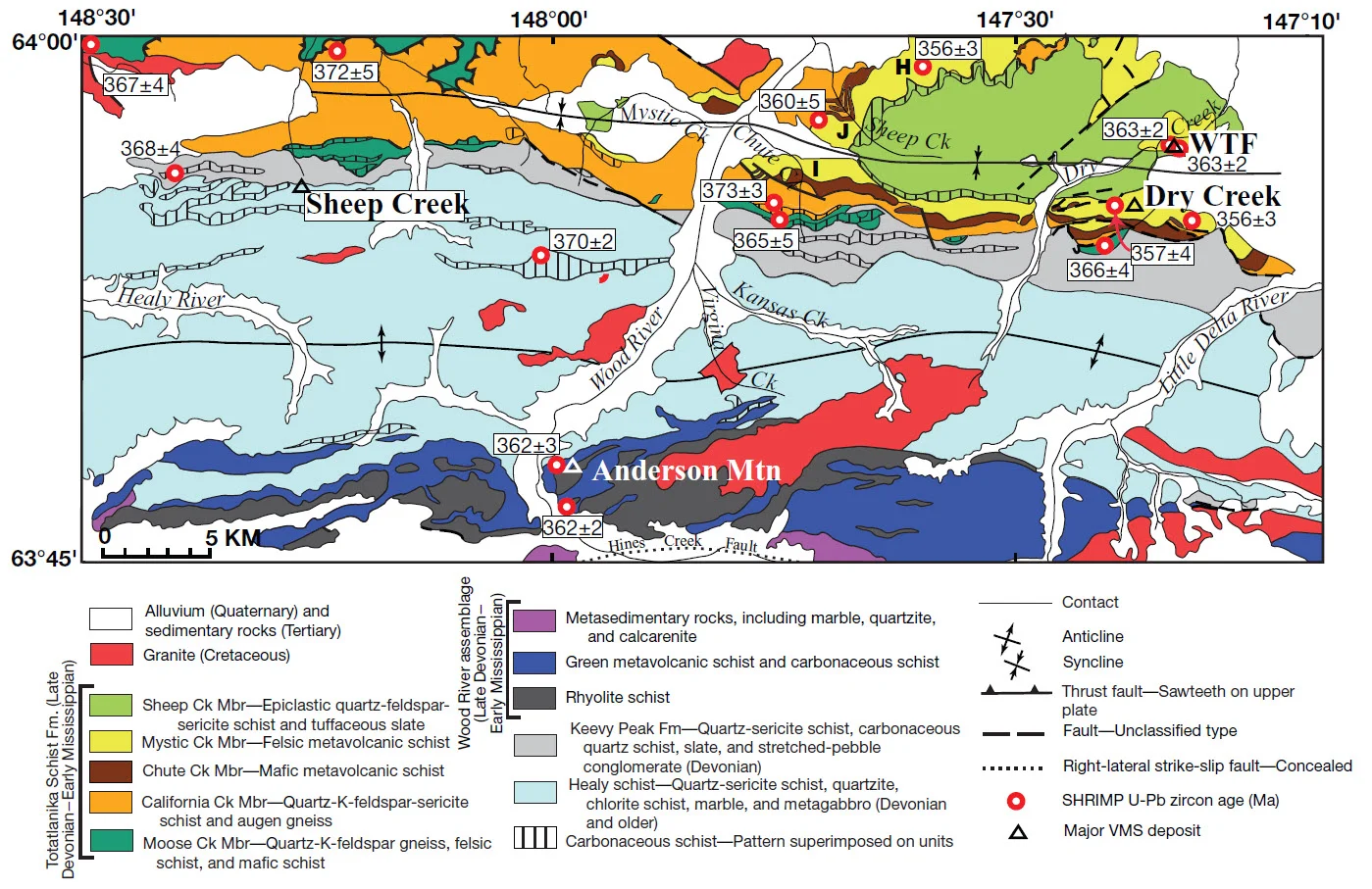 Geological Setting — White Rock Minerals Ltd