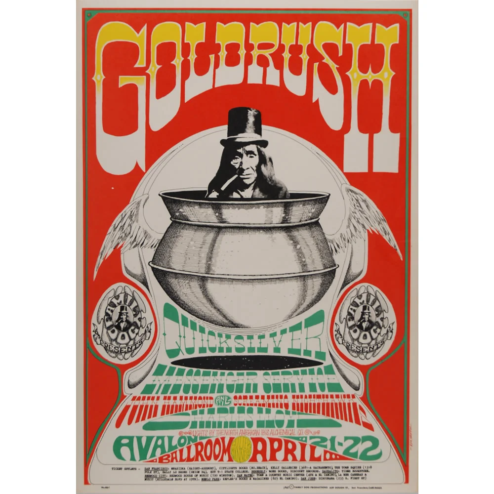 Rick Griffin - Concert Posters — Rick Griffin Designs