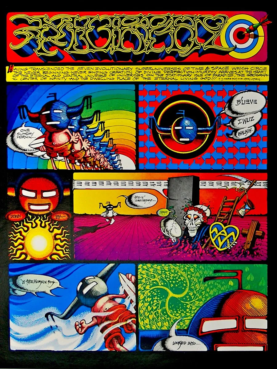 Rick Griffin - Comic Art — Rick Griffin Designs