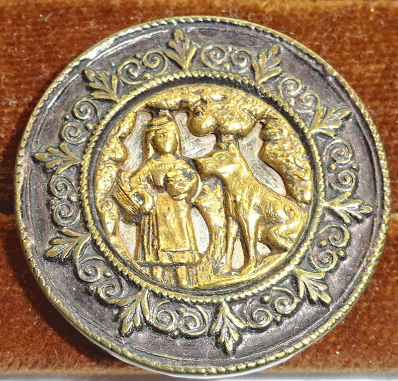 Vintage and antique metal buttons for sale — VINTAGE BUTTON EMPORIUM