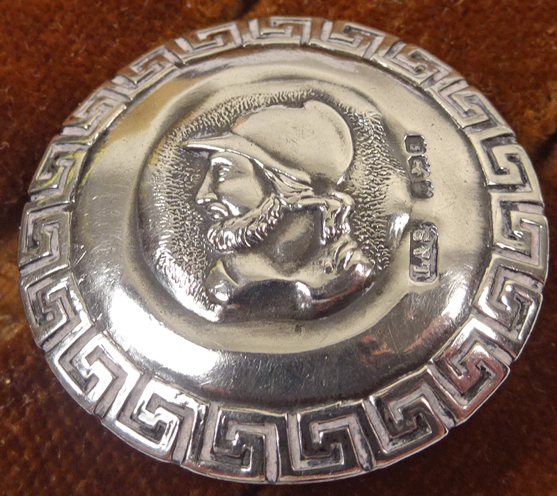 Silver antique buttons for sale — VINTAGE BUTTON EMPORIUM