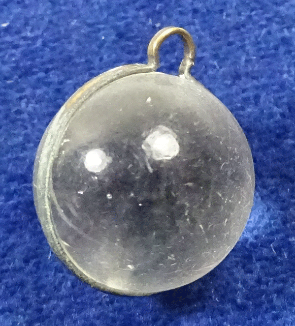 Clear glass ball buttons — VINTAGE BUTTON EMPORIUM