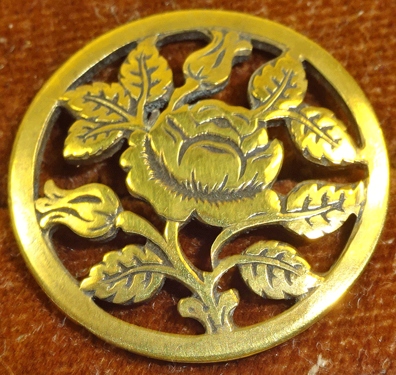 Vintage and antique metal buttons for sale — VINTAGE BUTTON EMPORIUM