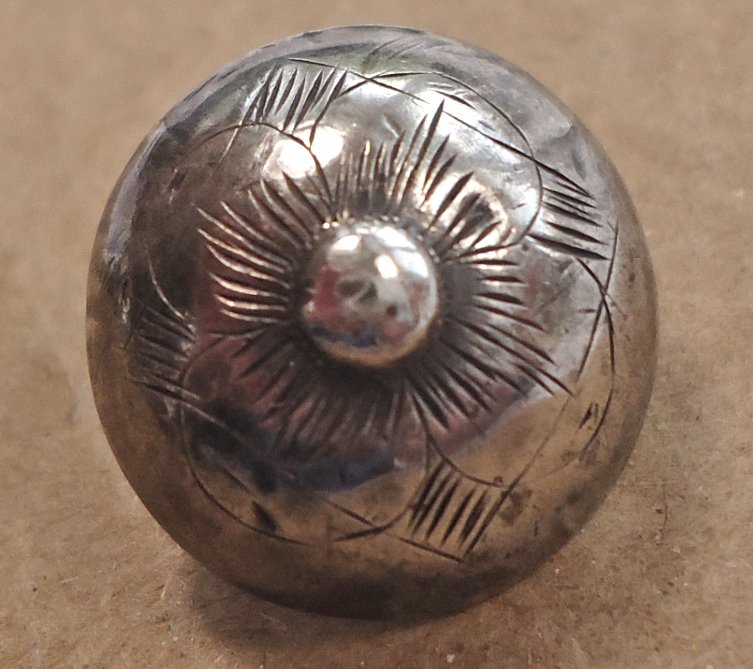 Silver antique buttons for sale — VINTAGE BUTTON EMPORIUM