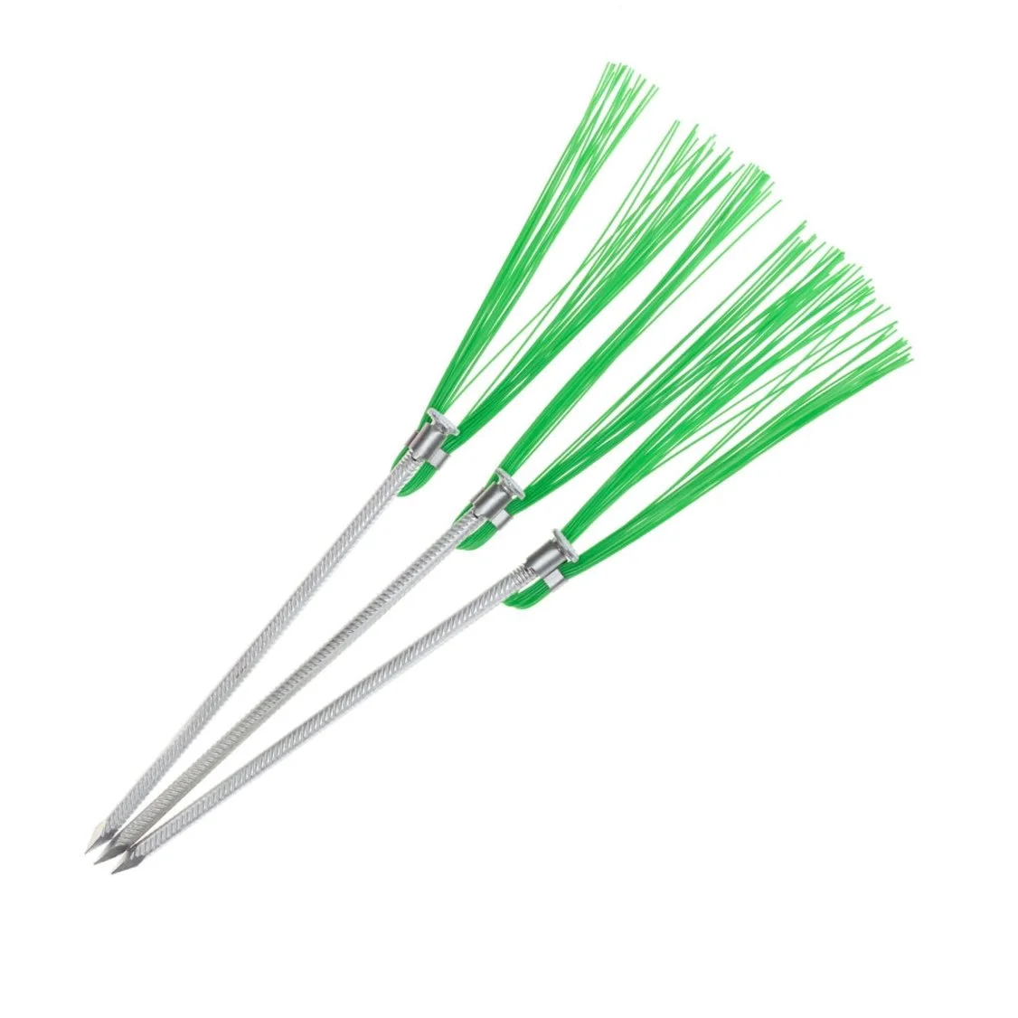 25 Green Ground Markers Upgraded Stakes - Rugged Visible
