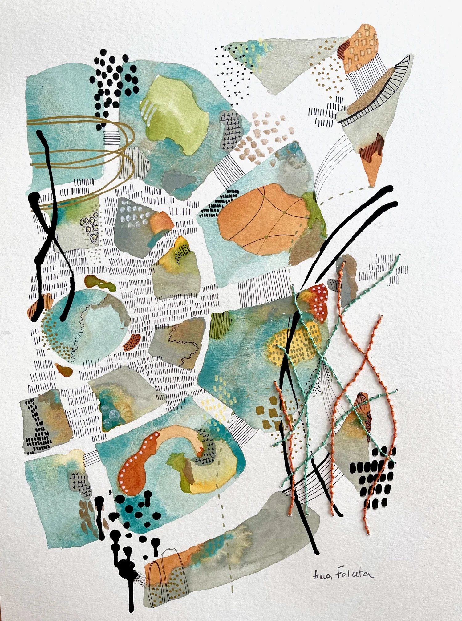 Paintings on Paper — Ana Falceta