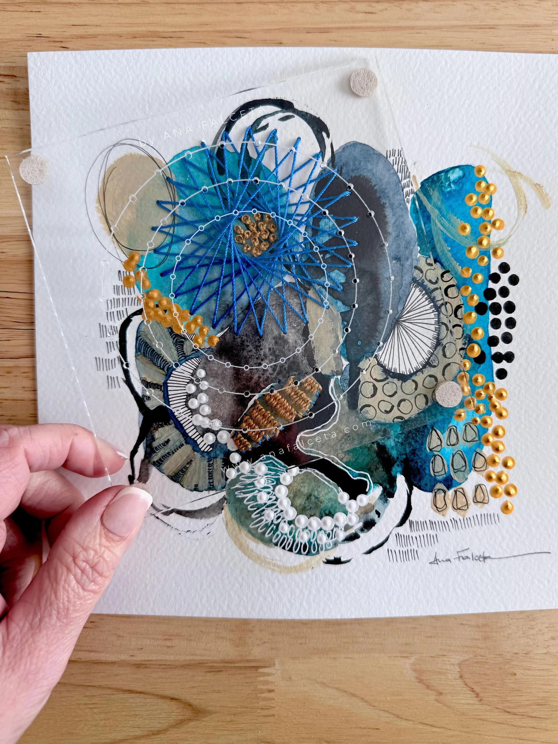 Petals Trio - Paper Stitching Tool by Ana Falceta — Ana Falceta