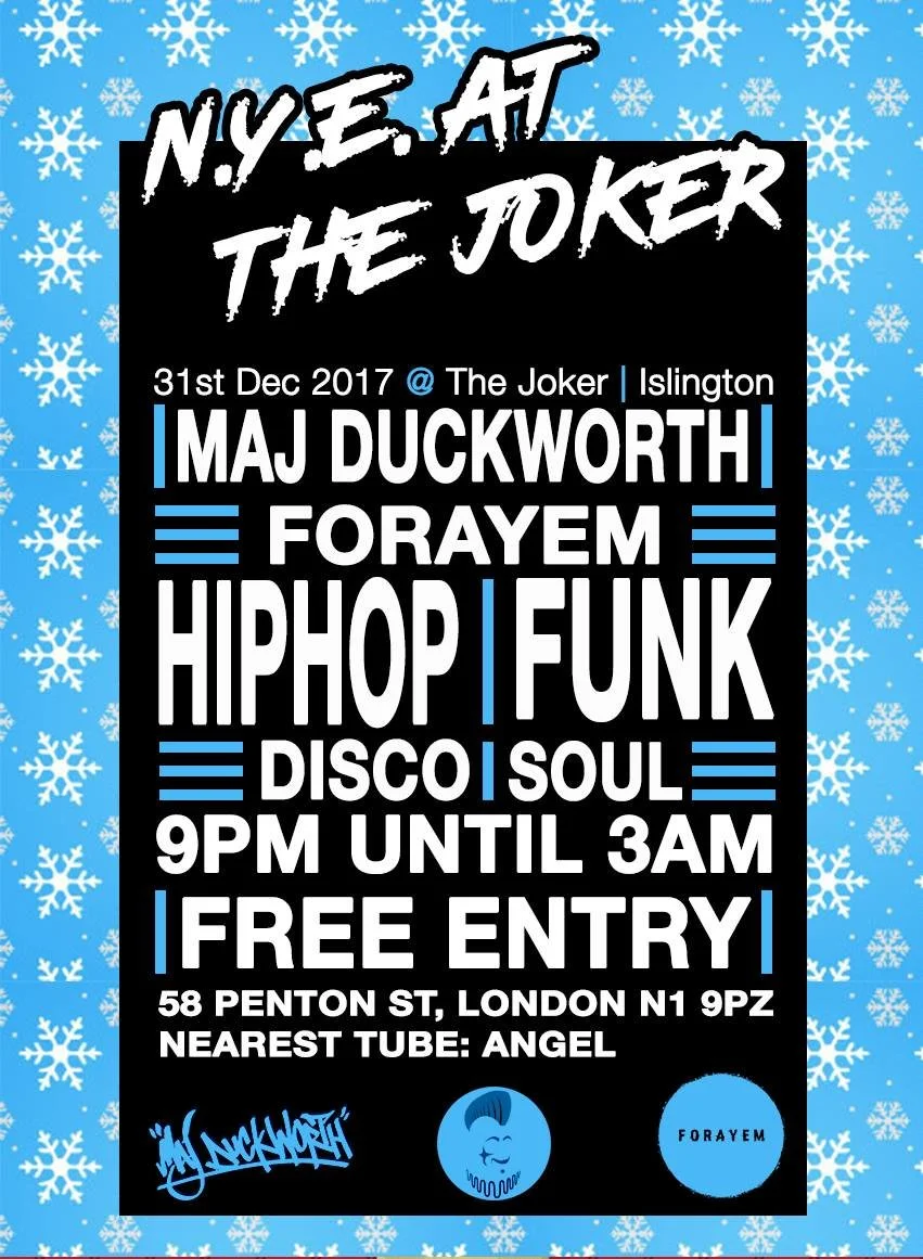 FLYERS // COVERS // EPKS AND HANDSTYLES — James Trice is Maj Duckworth