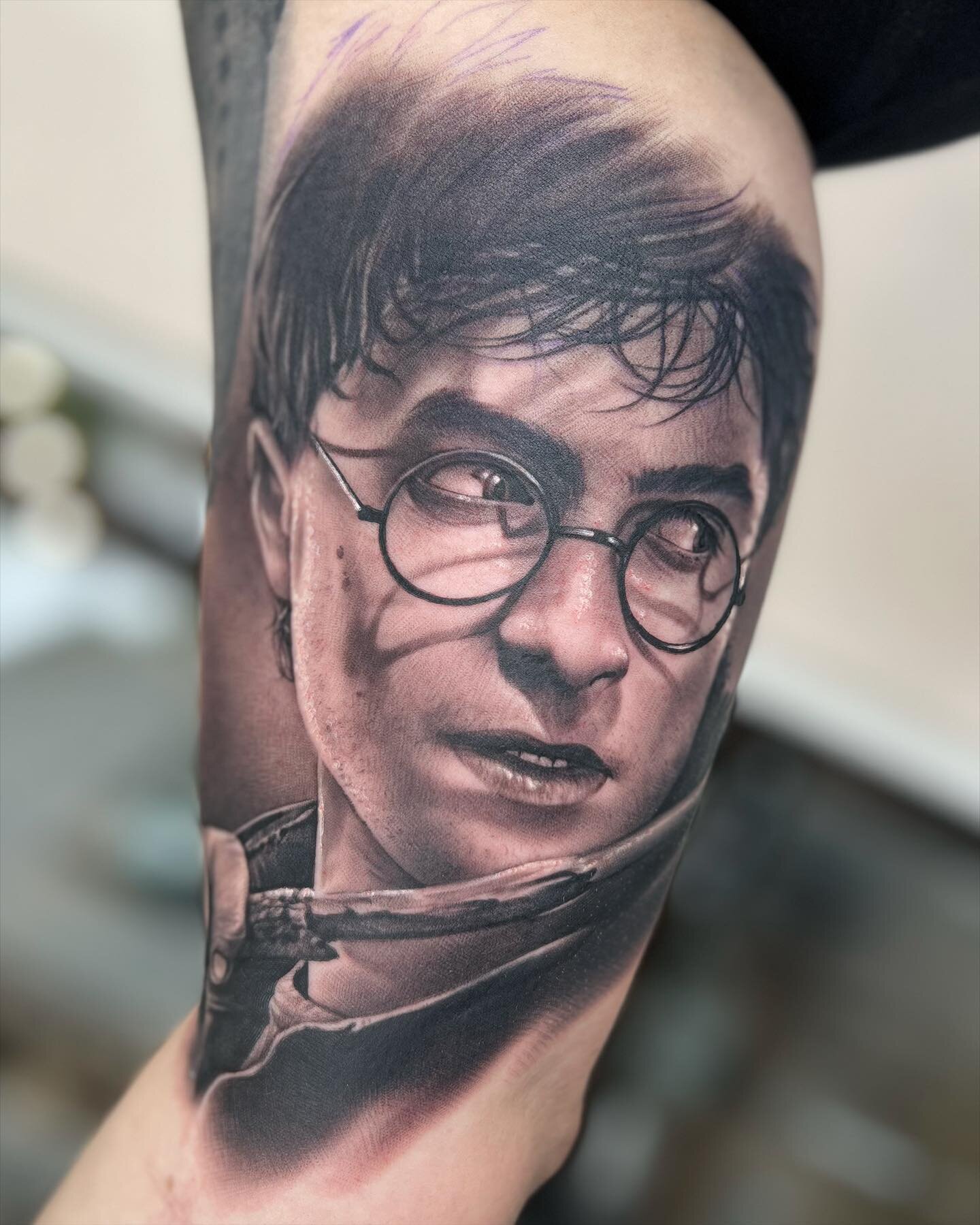Harry Potter Portrait Tattoo