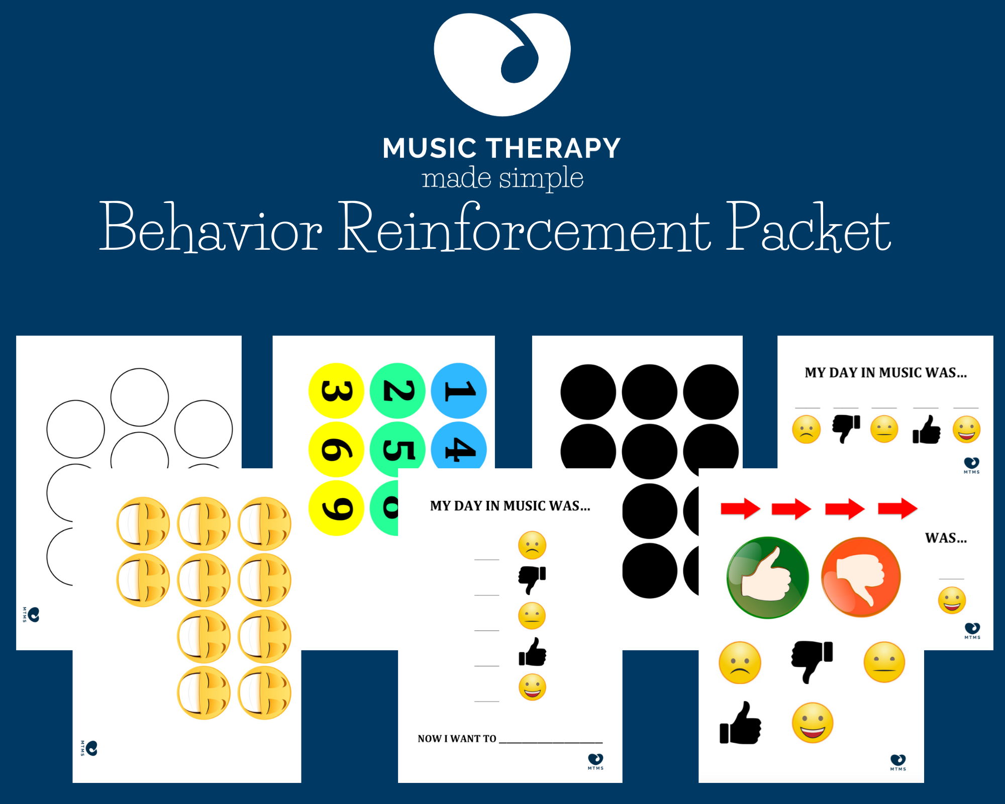 Music Therapy Made Simple - Behavior Reinforcement Packet