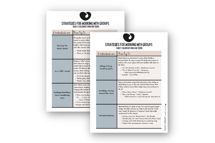 Music Therapy Made Simple —Free Resources