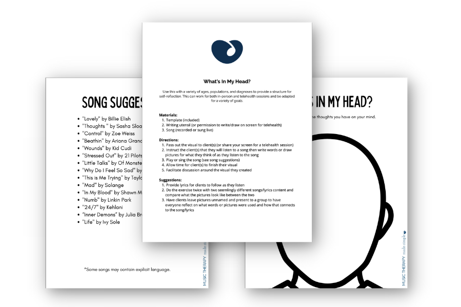 Music Therapy Made Simple - What's In My Head?