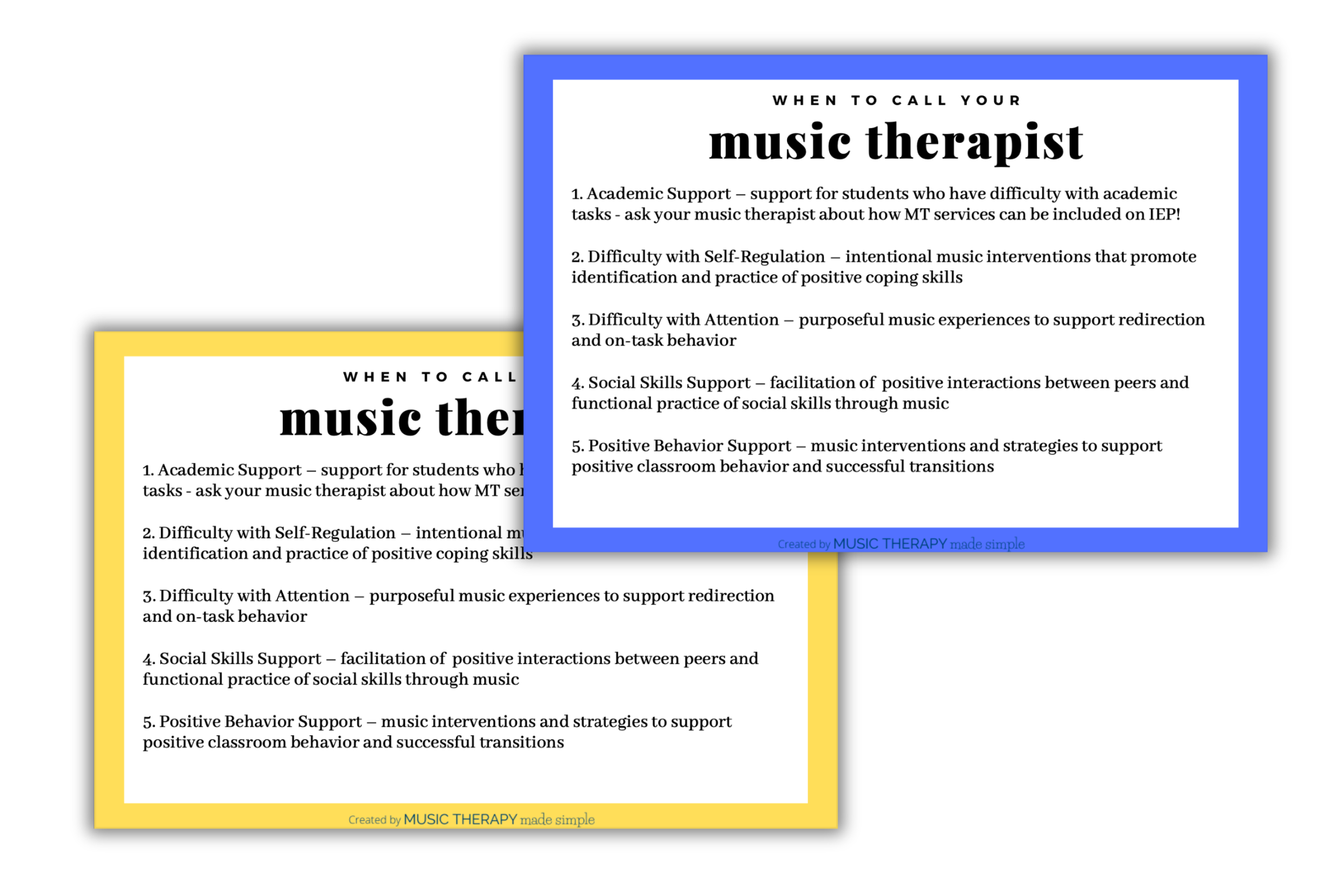 Music Therapy Made Simple —Free Resources