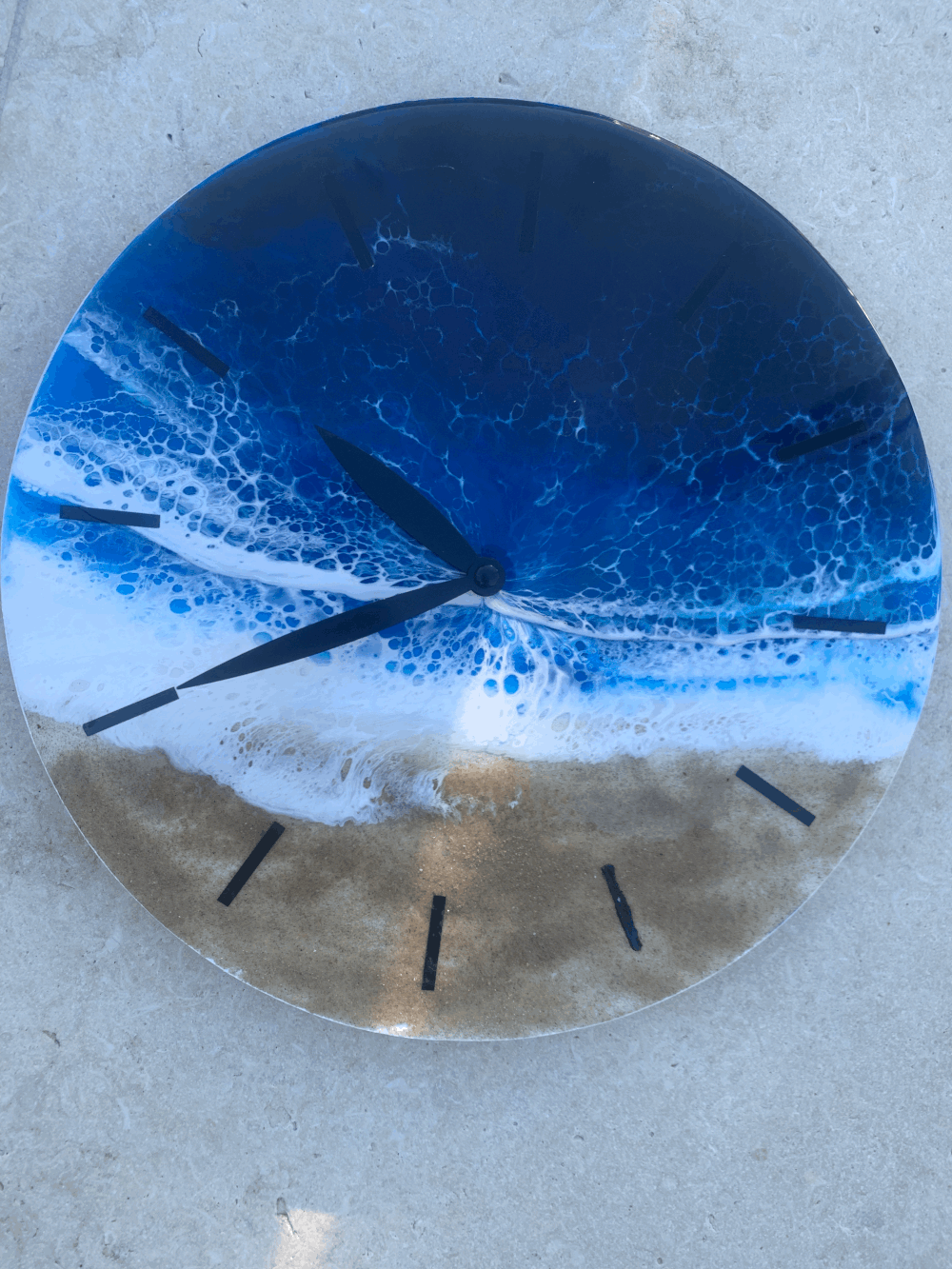 Handcrafted Epoxy Resin Surfboard Wall Art — Kalaf artwork