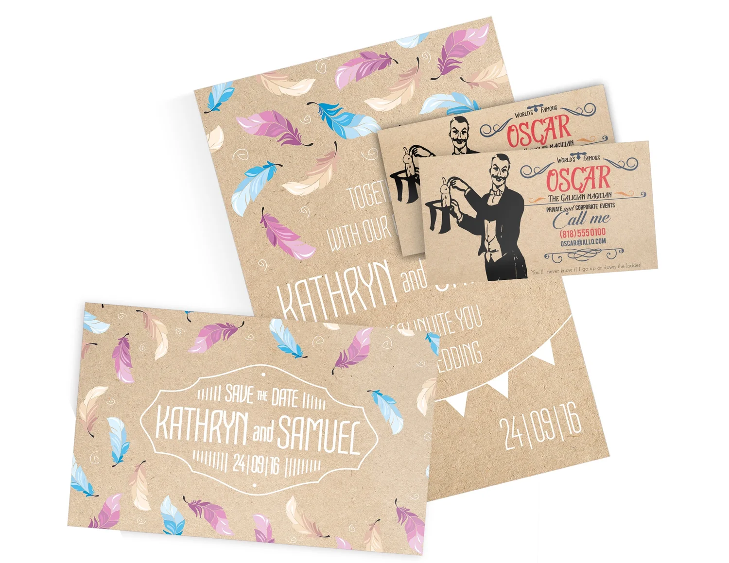 Brown Kraft Cards — Printing and More