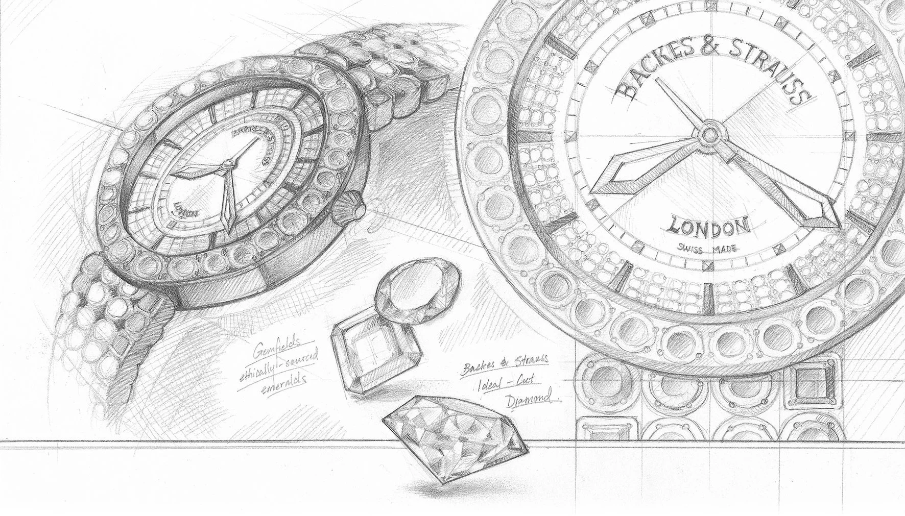 Create Your Bespoke Watch — Backes & Strauss - Luxury Diamond Watches