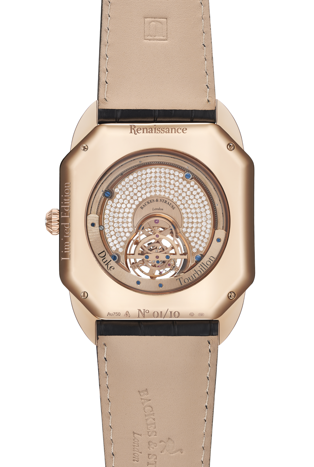 Berkeley Duke Tourbillon – 43mm Diamond Tourbillon Watch | Backes & Strauss