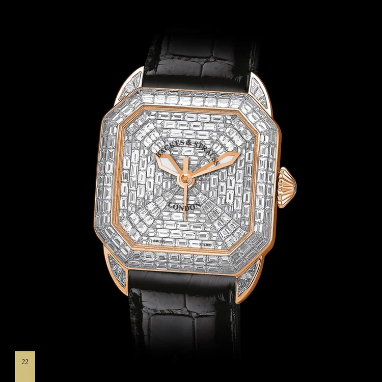Berkeley Prince 43 – 43mm 18kt White Gold Diamond Men's Luxury Watch ...