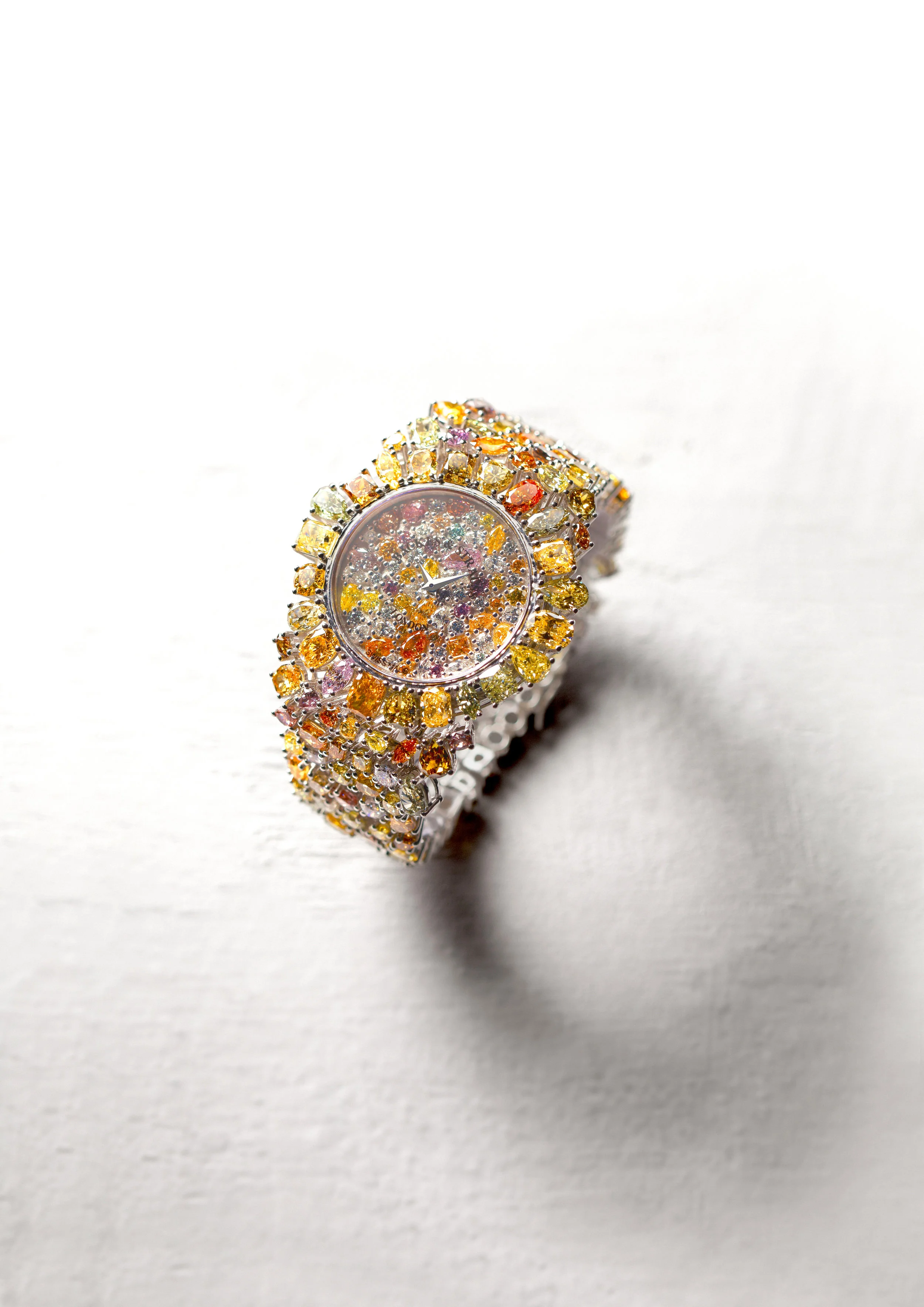 Piccadilly Princess Royal Colours – Rare Gem-Set White Gold Luxury ...