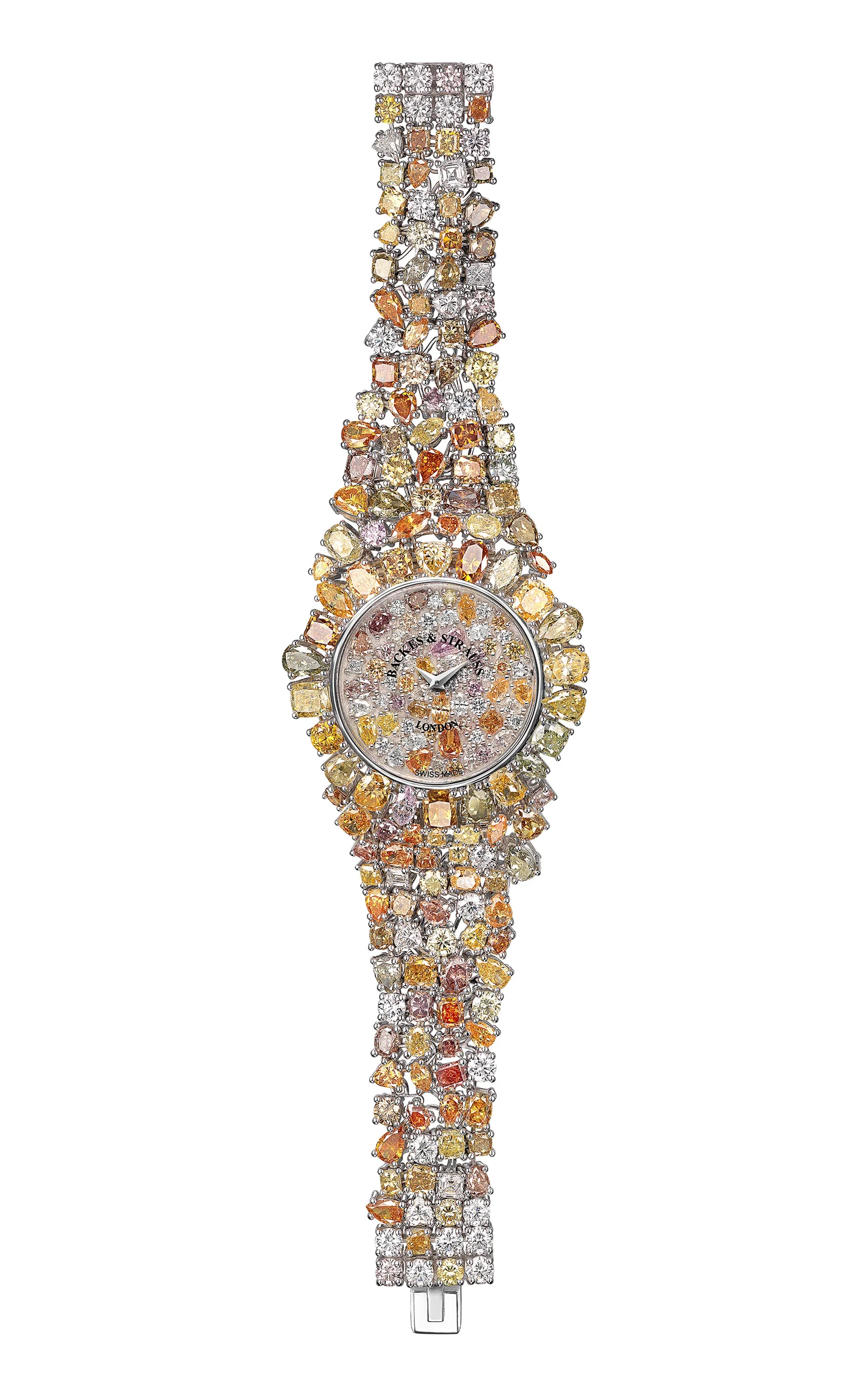 Piccadilly Princess Royal Colours – Rare Gem-Set White Gold Luxury ...