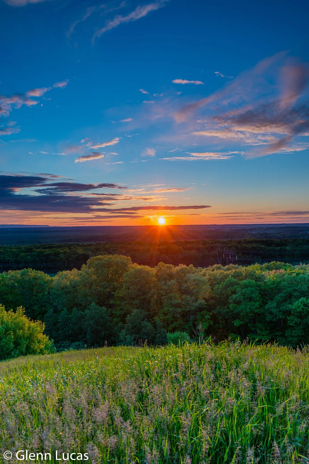 Sunset at Huronia Lookout — Photography of Glenn Lucas