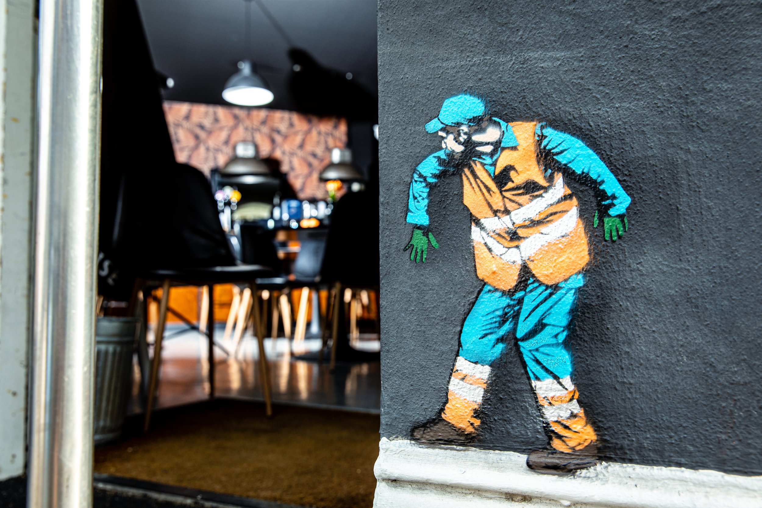 Jaune street art i Horsens 2022