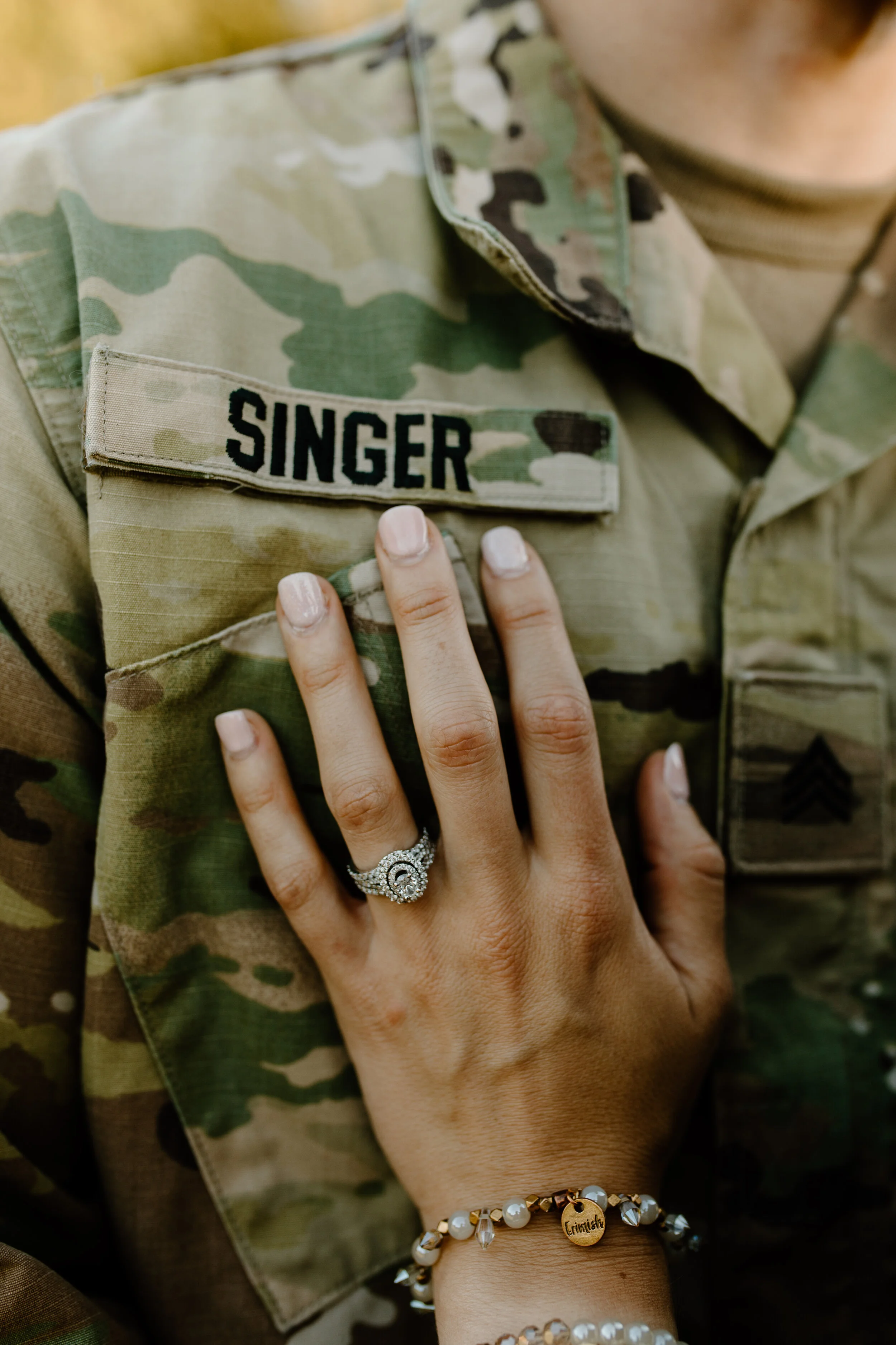 Military Engagement Photo Shoot