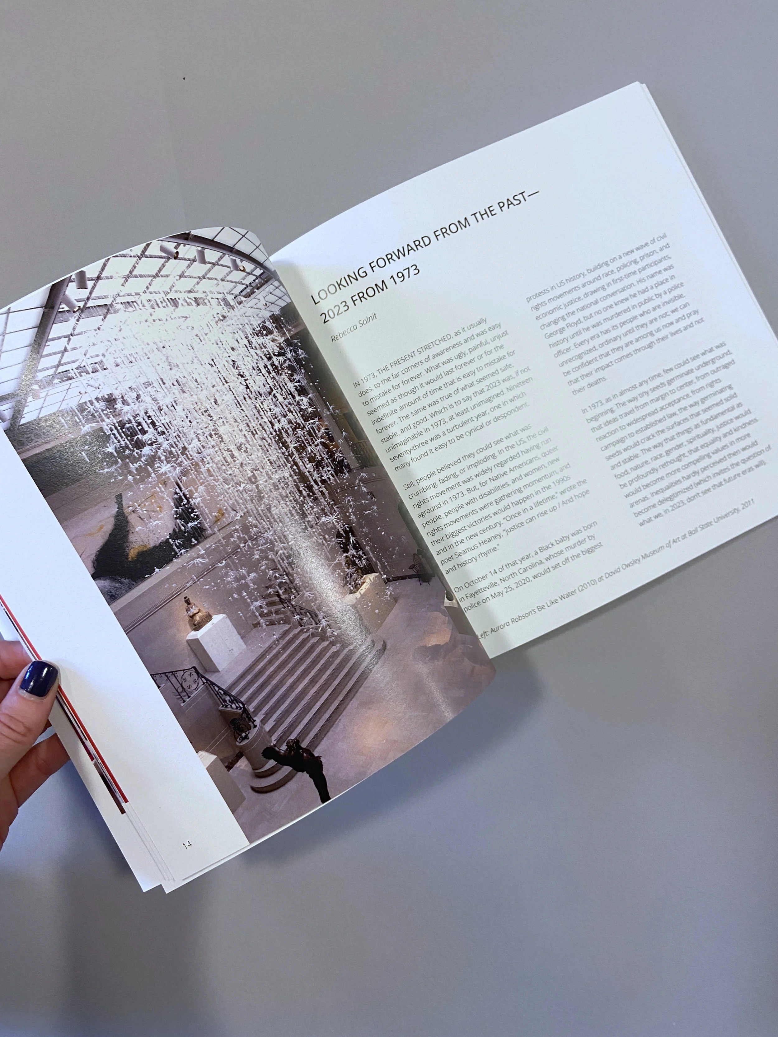 Exhibition catalogue for Aurora Robson: Human Nature Walk — Art Loves ...